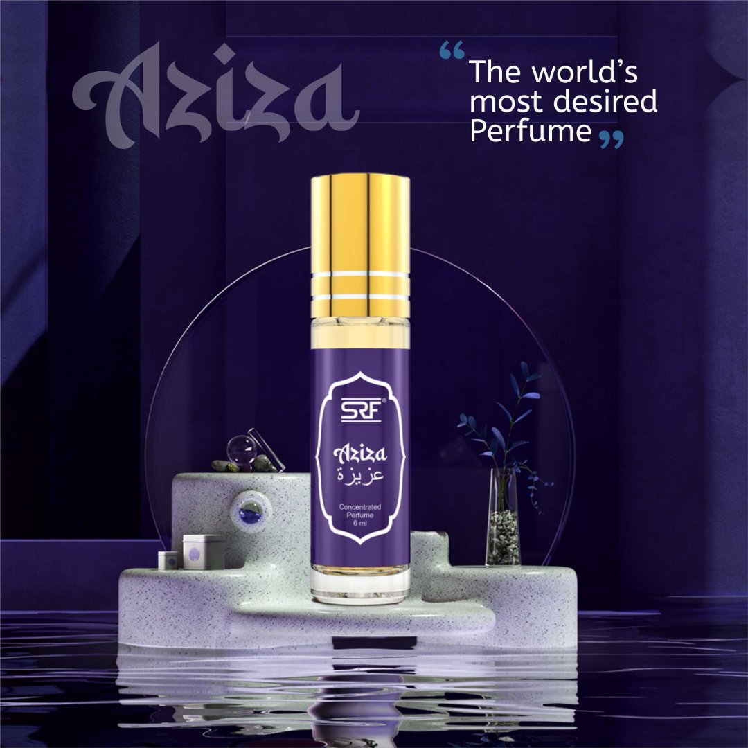 Aziza - Concentrated Perfume Oil - 6ML – Ramsons Perfumes
