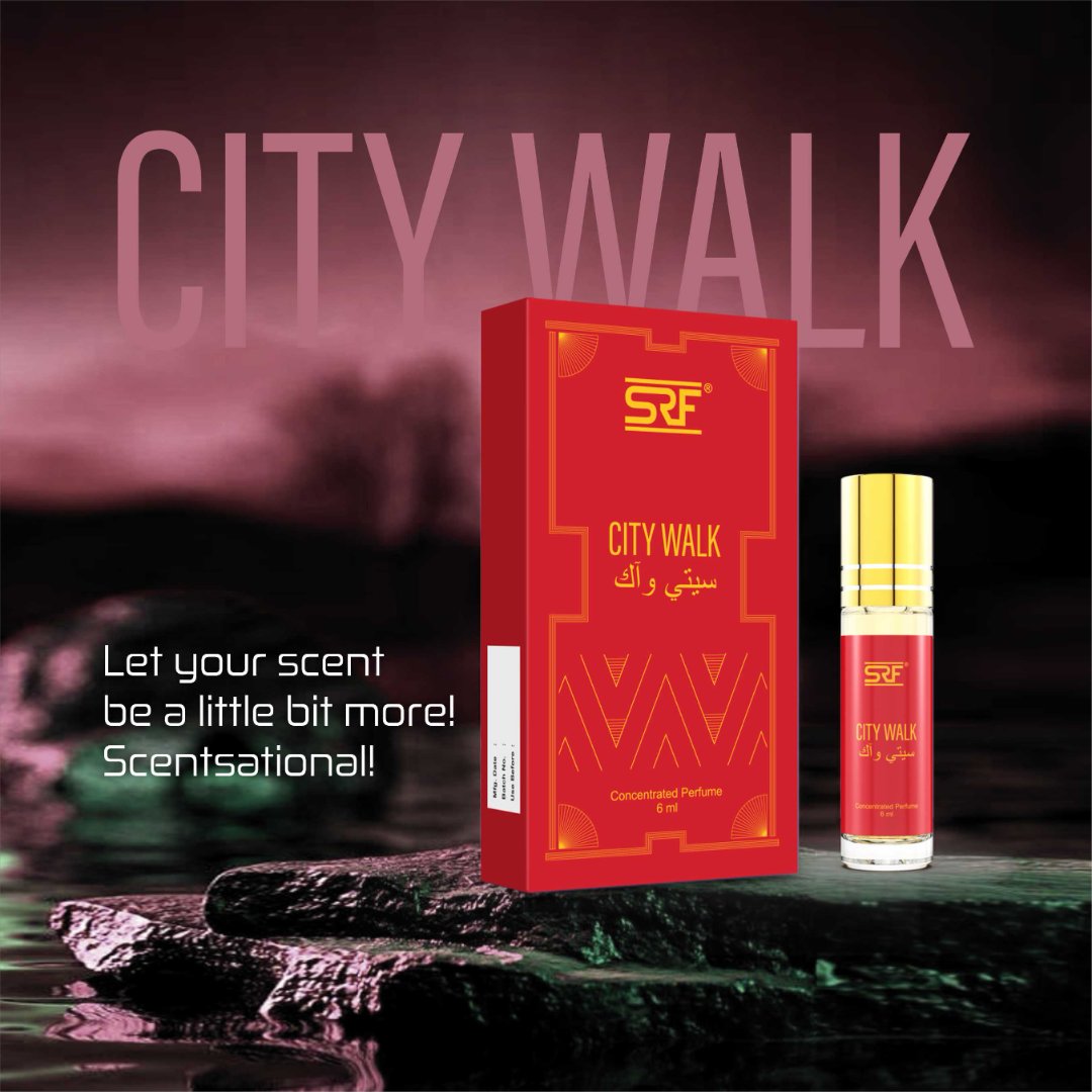 City Walk - Concentrated Perfume Oil - 6ML – Ramsons Perfumes