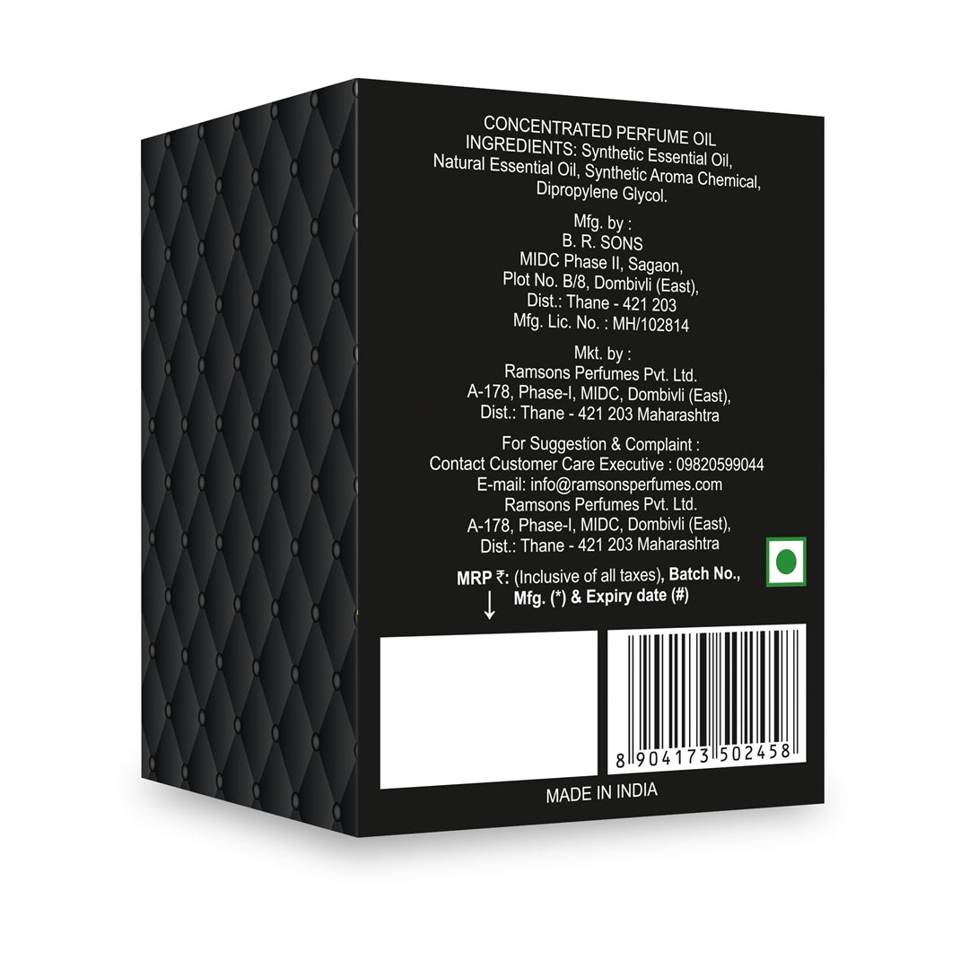 Raees - Concentrated Perfume Oil - 20ML – Ramsons Perfumes